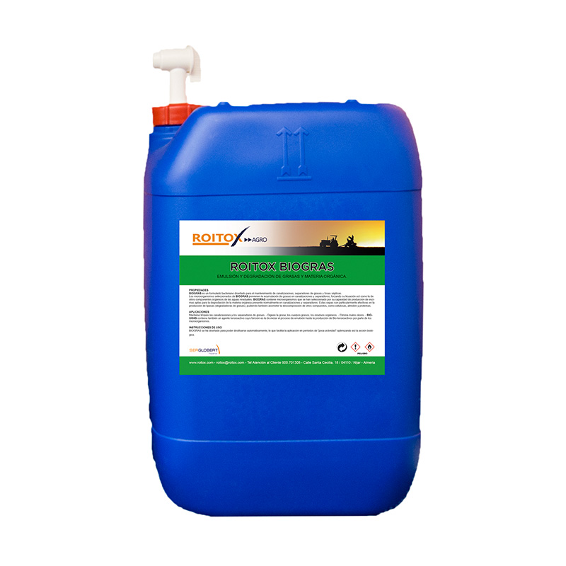 EMULSIÓN Y DEGRADACIÓN DE GRASAS Y MATERIA ORGÁNICA – Roitox